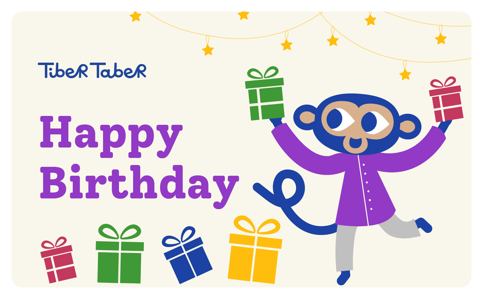 Happy Birthday – Tiber Taber Kids