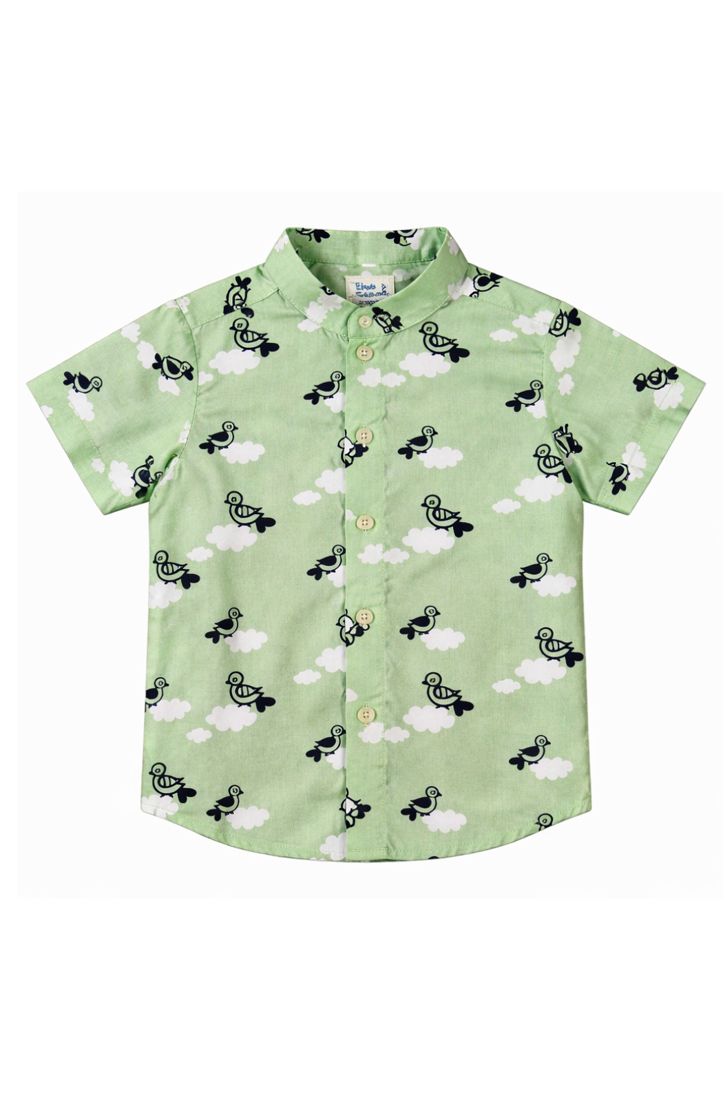 Bird Printed Shirt – Tiber Taber Kids